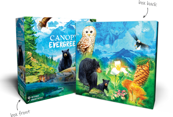Canopy Evergreen Board Game - Deluxe Edition with Upgrades | Weird City ...